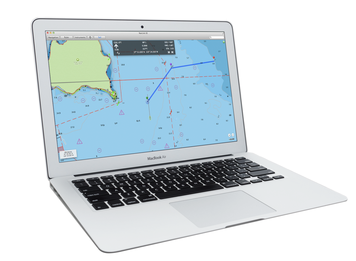 MacBook navigation now available in the UK with NavLink UK chart app ...