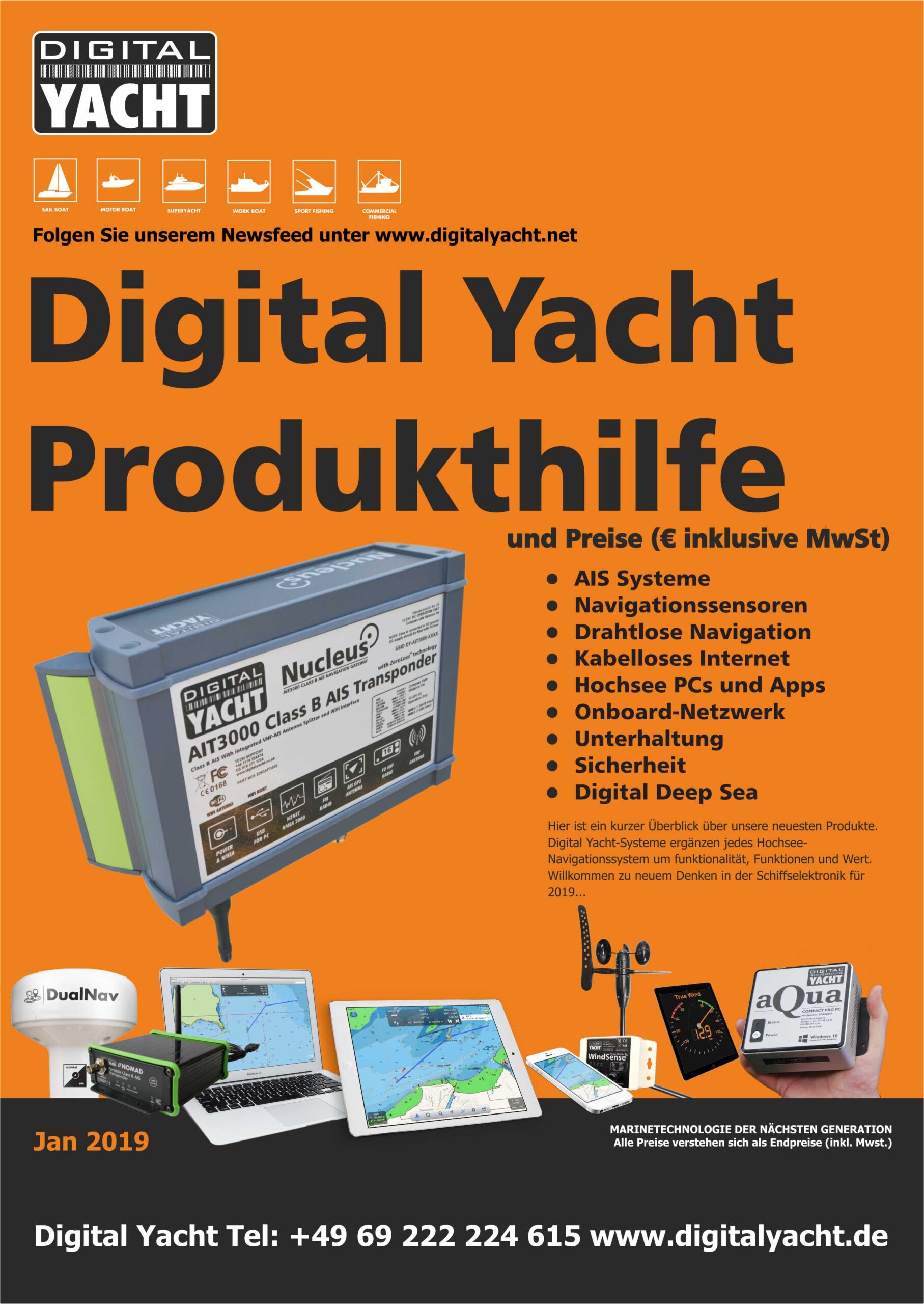 Digital Yacht at Boot 2019 - Digital Yacht News