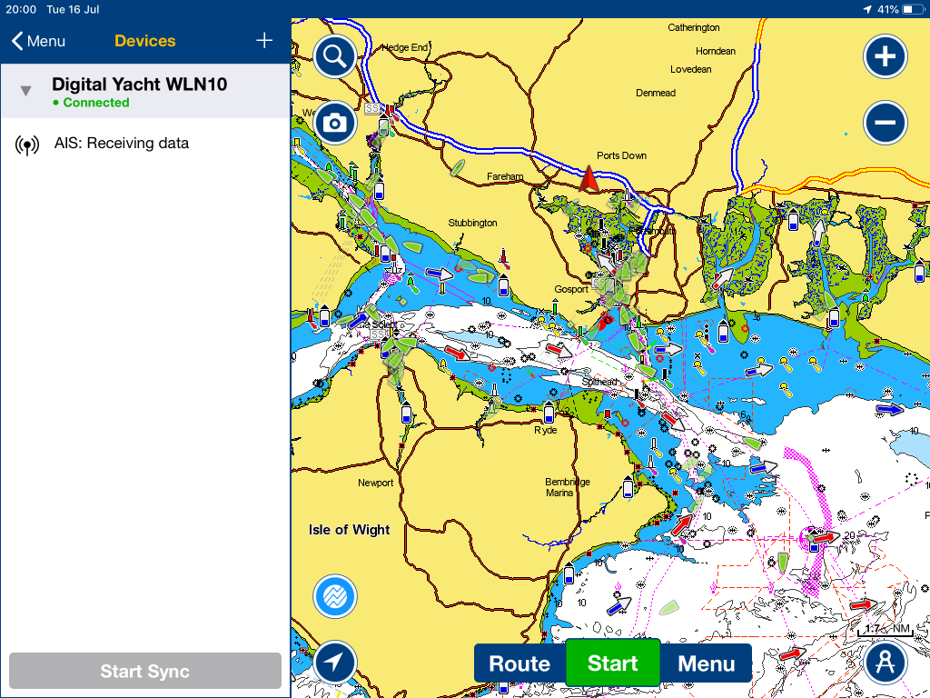 AIS Targets on Navionics Boating App - Digital Yacht Blog