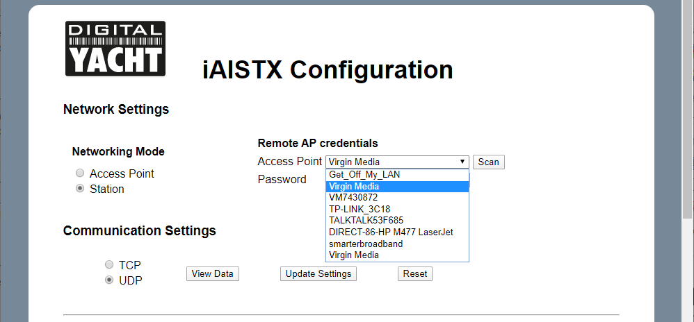 Configuring an AIS transponder with the web interface - Blog Digital Yacht