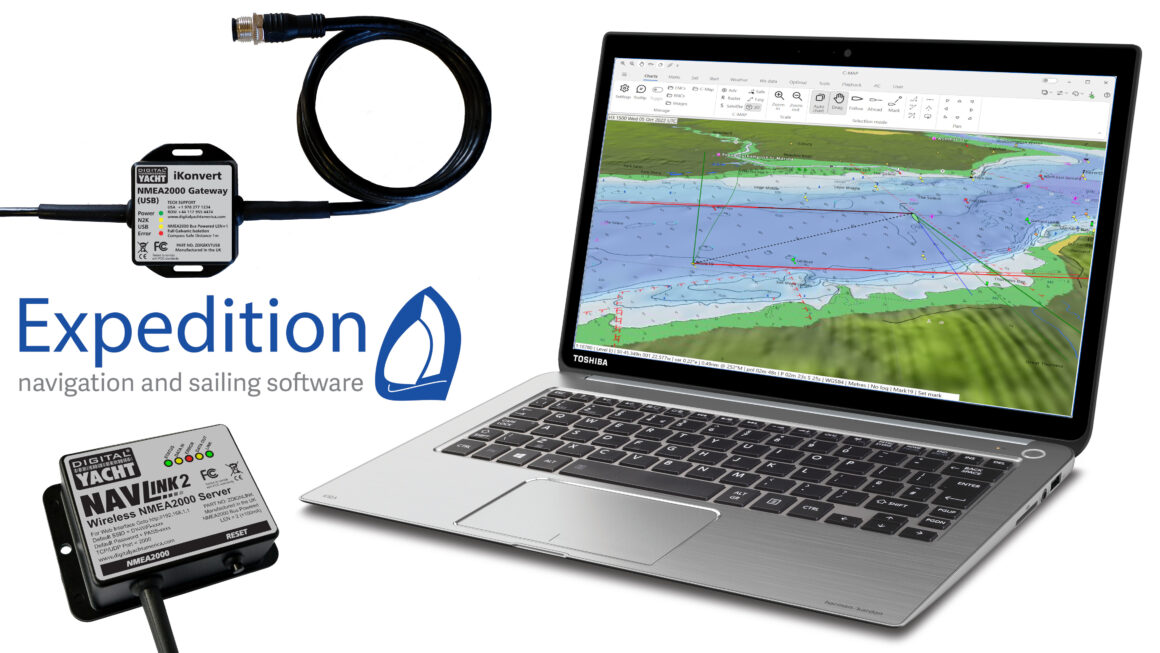 Expedition software now Supports Digital Yacht Gateways