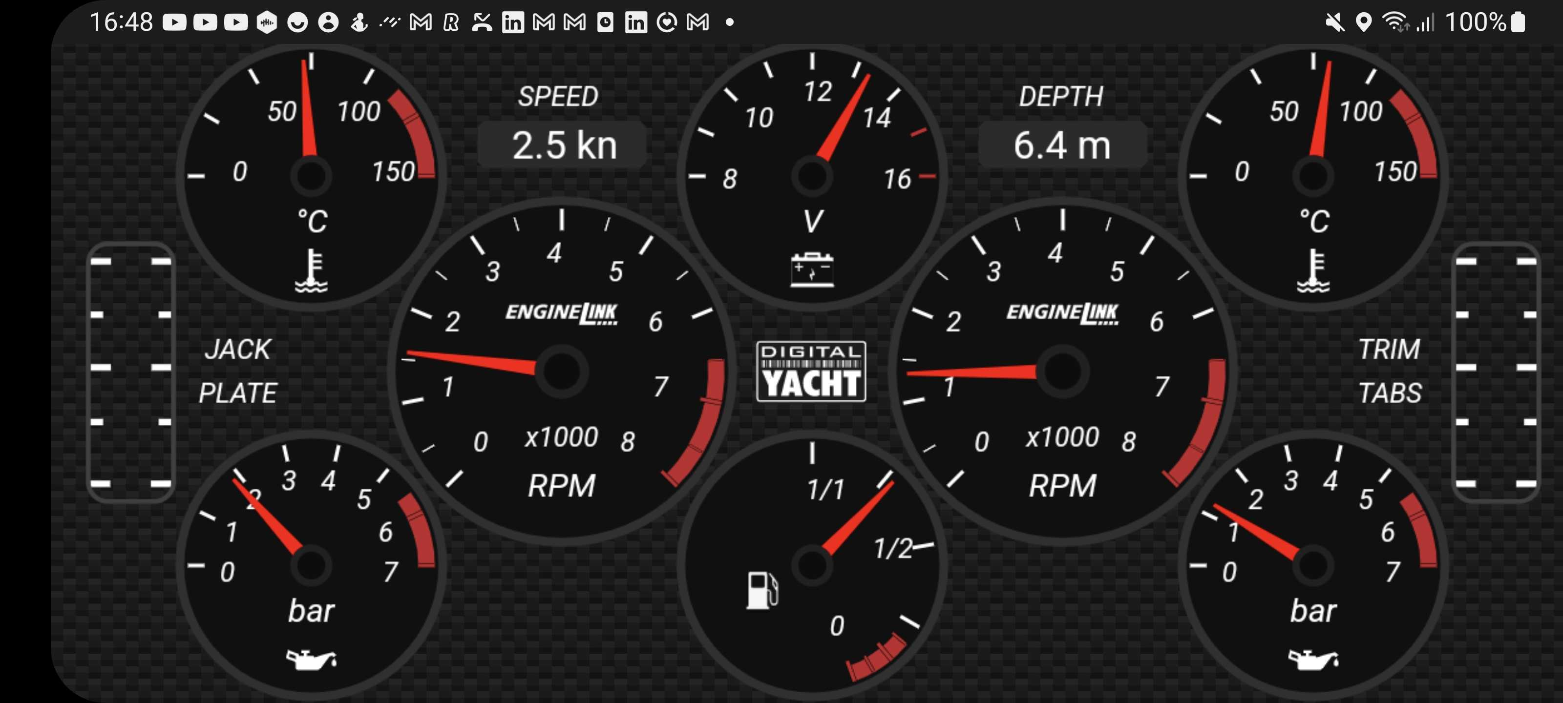 Monitor your boat engine on a tablet, phone or PC with EngineLink - Digital Yacht Blog