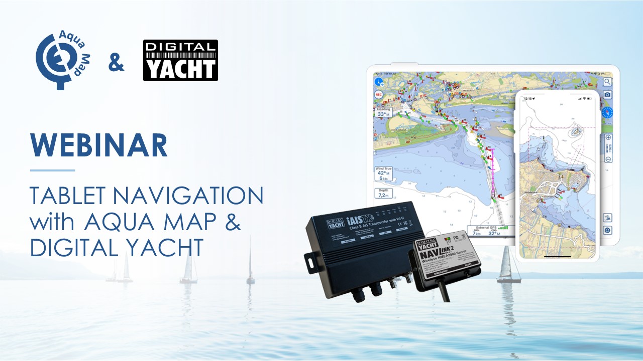 Webinar Aqua Map & Digital Yacht - Digital Yacht News