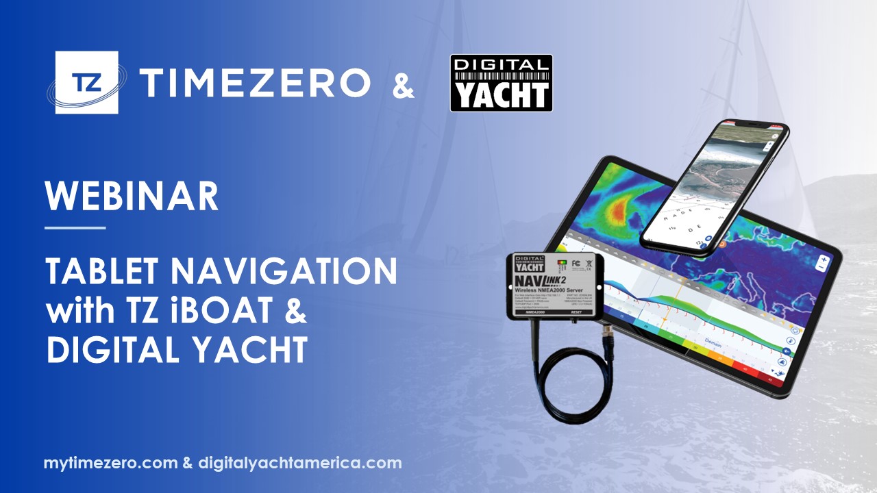 Webinar TZ iBoat & Digital Yacht - Digital Yacht News