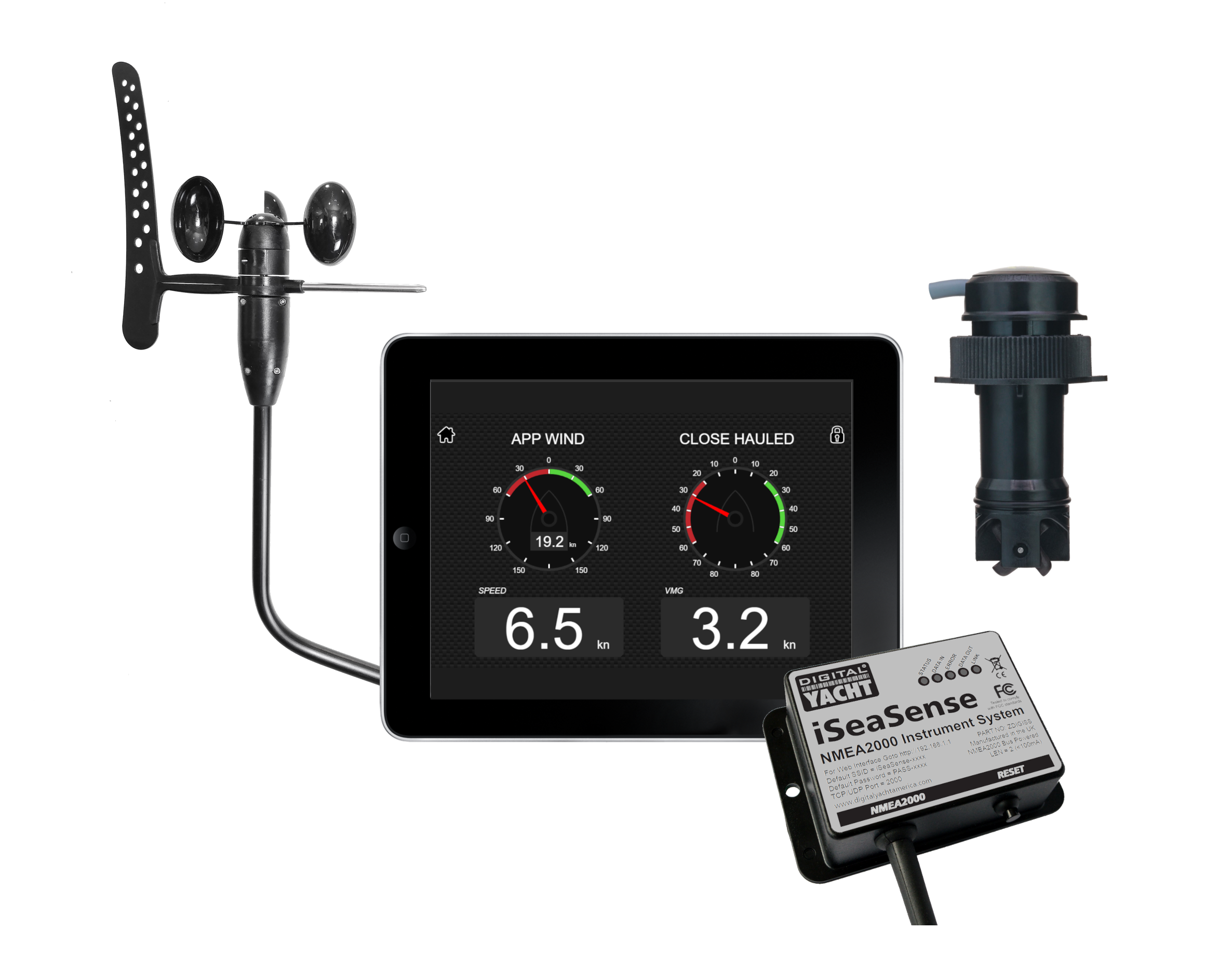Digital Yacht introduce iSeaSense NMEA 2000 & wireless instrument ...