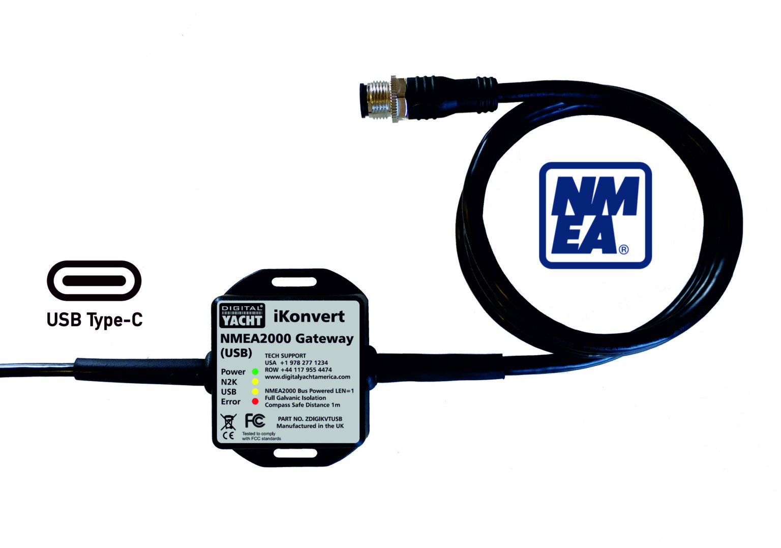 Digital Yacht’s USB-C NMEA cable & gateways connect the latest PCs to ...