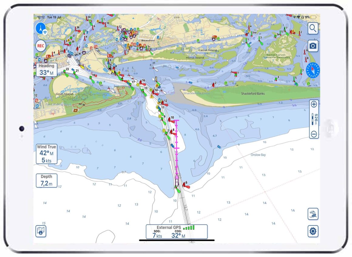 Webinar Tablet Navigation with Aqua Map - Digital Yacht News